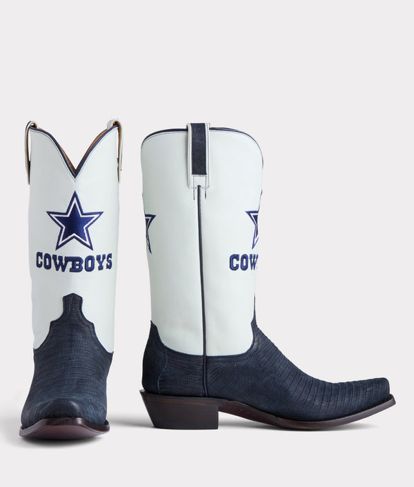 Men's Lucchese x Dallas Cowboys Legacy Boot - Navy