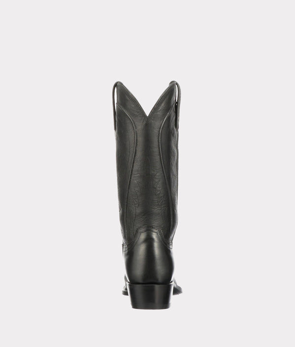 Bart Boot - Black Cowhide - Lucchese