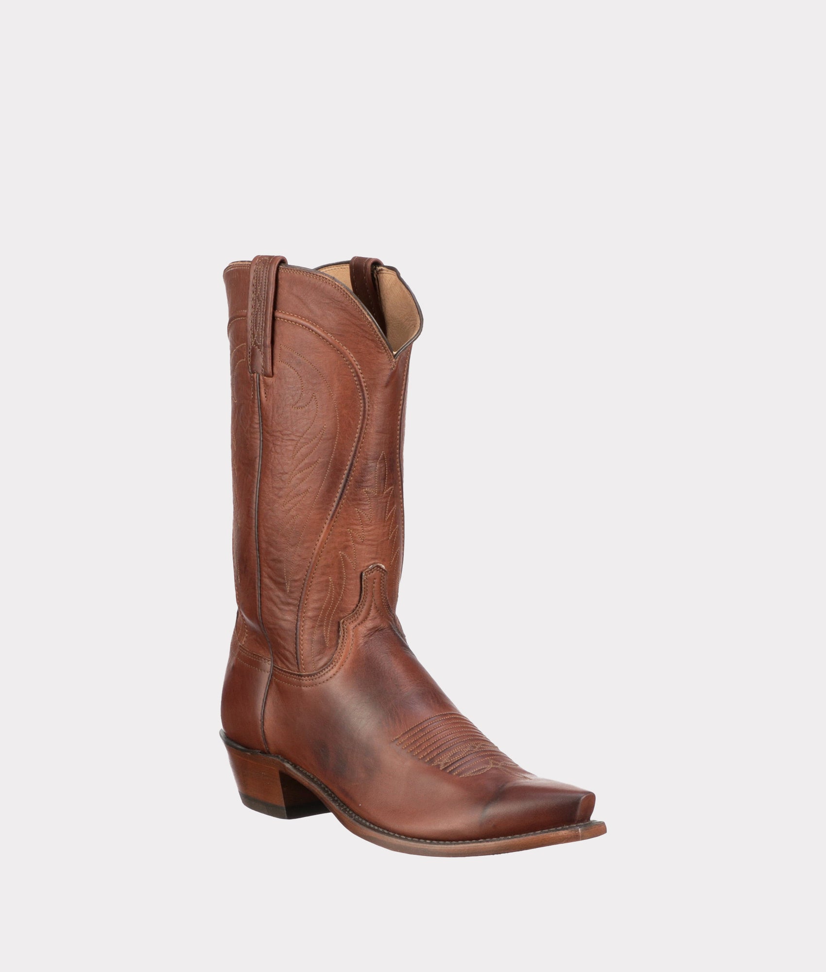 Bart Boot - Tan Cowhide Ranch Hand - Lucchese