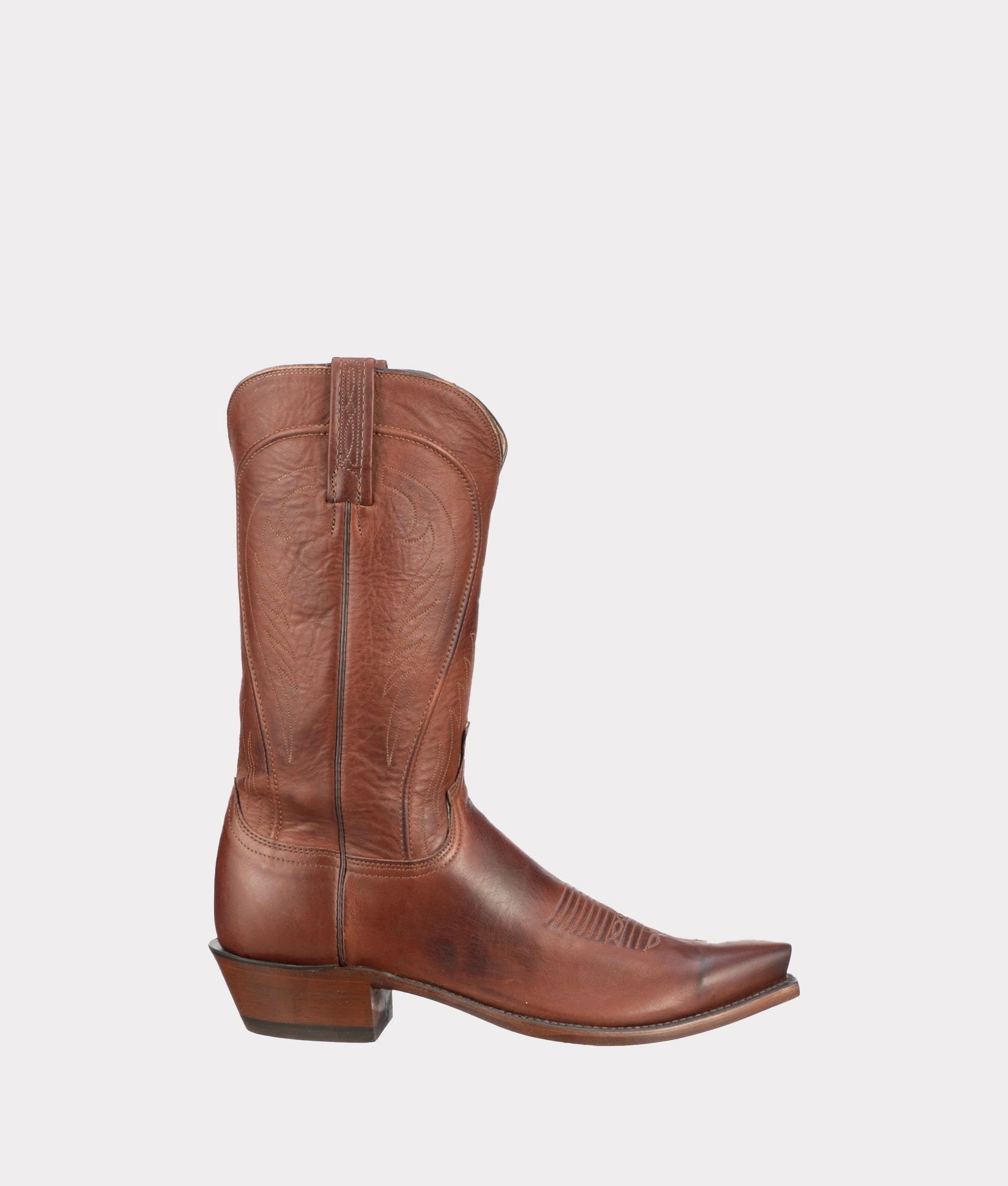 Bart Boot - Tan Cowhide Ranch Hand - Lucchese