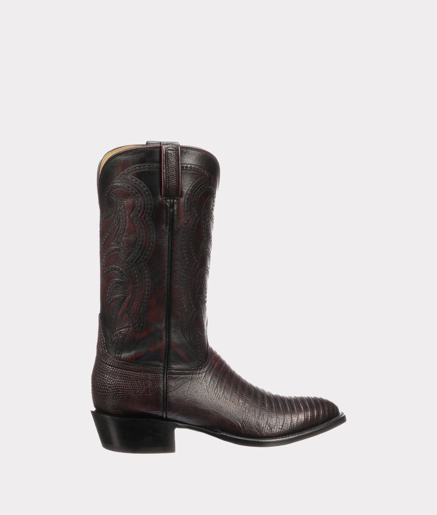 Lucchese Men's Lizard Cowboy Boots