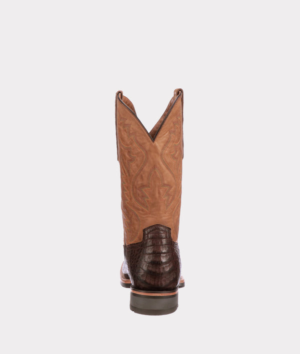 Rowdy Caiman Boot - Chocolate - Lucchese