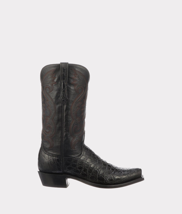 Rio Boot - Black + Grey/Charcoal - Lucchese