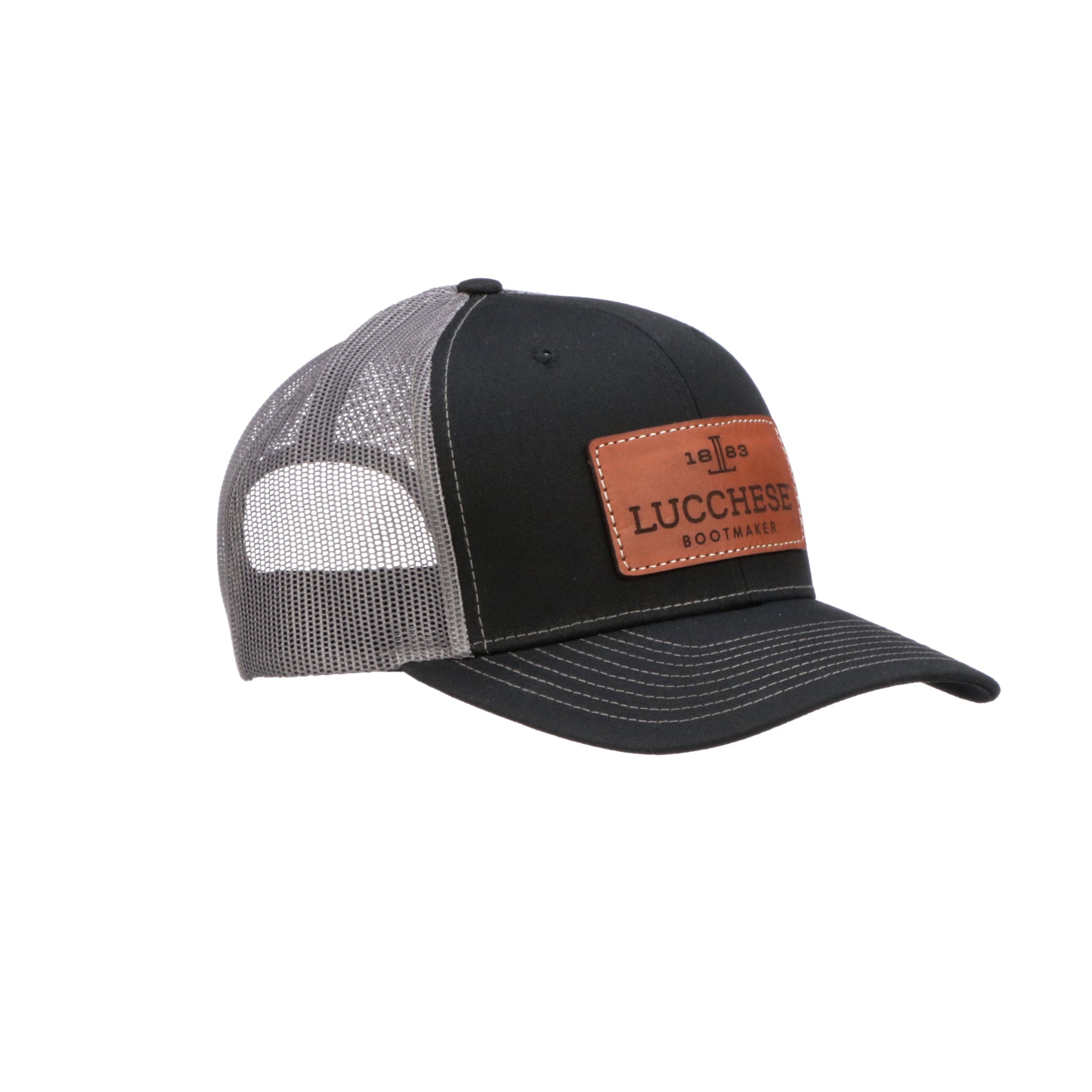 Leather Patch Cap - Lucchese